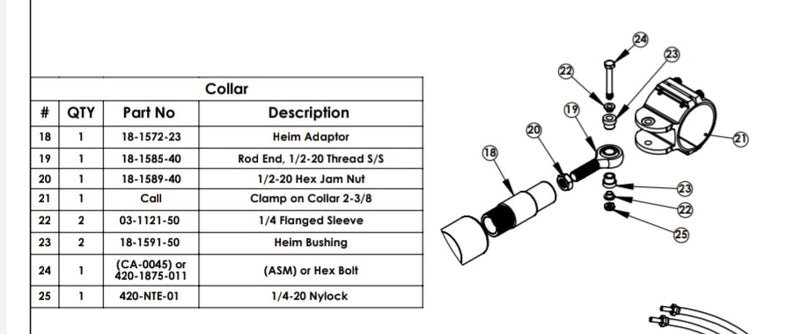 Stainless Steel Heim Joint Assembly